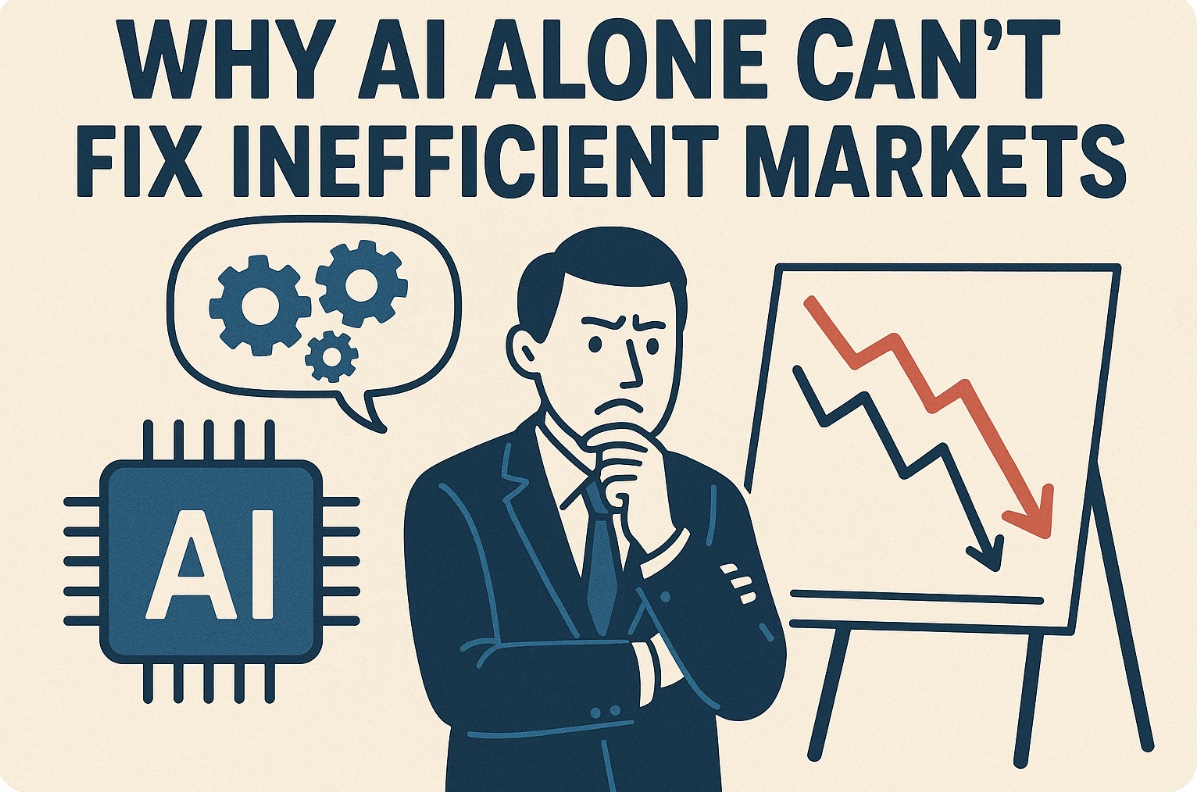Why AI Alone Can’t Fix Inefficient Markets | Blog | Bruce Bendell