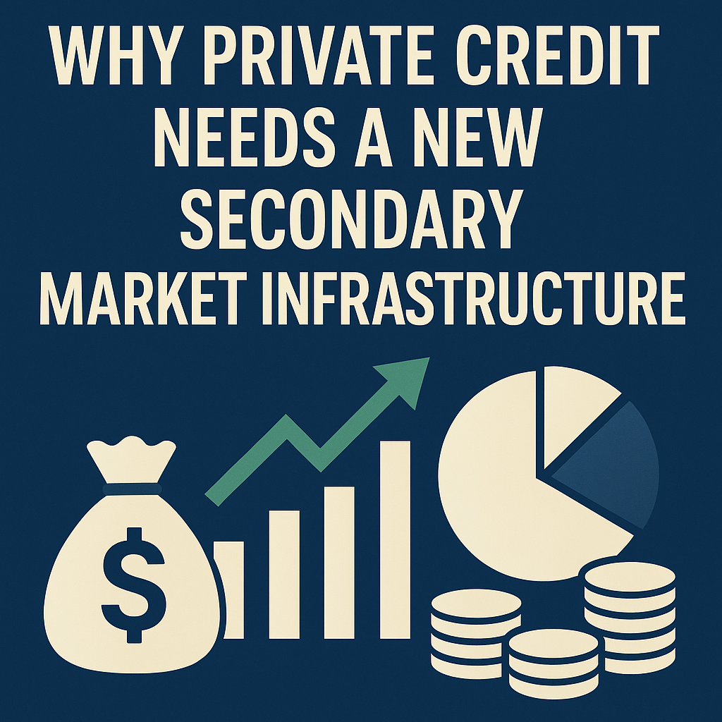Why Private Credit Needs a New Secondary Market Infrastructure | Blog ...