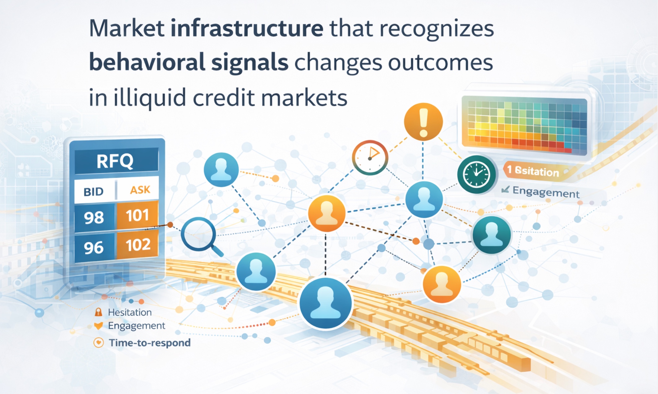 Market infrastructure that recognizes behavioral signals changes ...